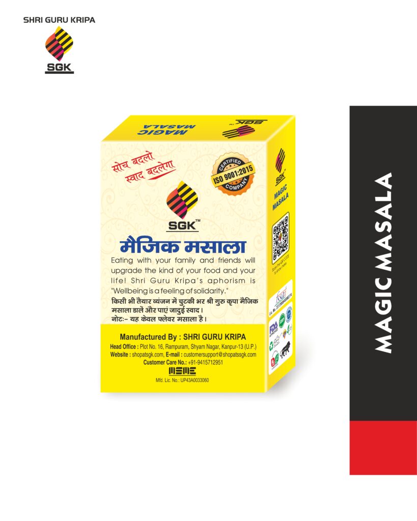 Magic Masala. – Shri Guru Kripa